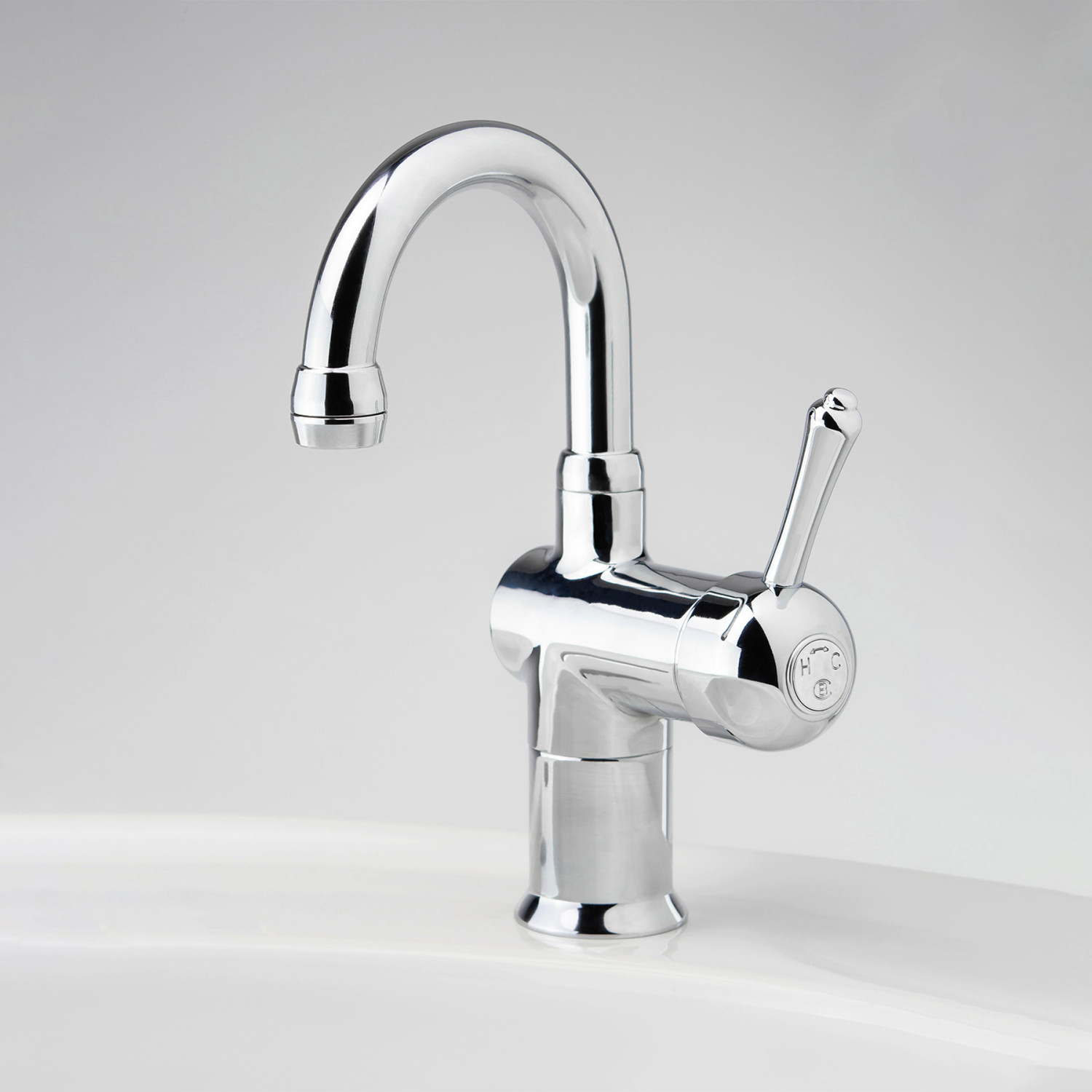 CB | Roulette Lever Flick Mixer with Basin Gooseneck Outlet - Roulette ...