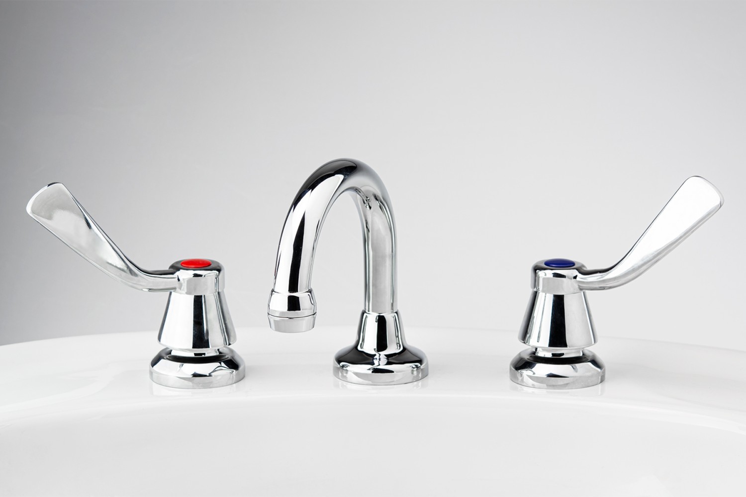 CB | Celestial Lever Basin Set with Fixed Gooseneck Outlet - Hob Basin ...