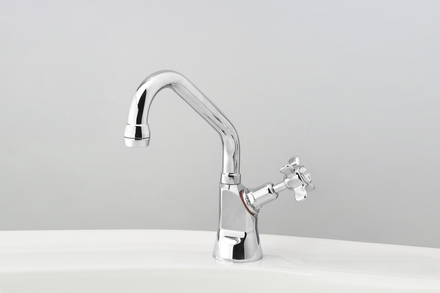 CB | Heritage Drinking Water Pillar Tap with Swivel Upswept Outlet ...