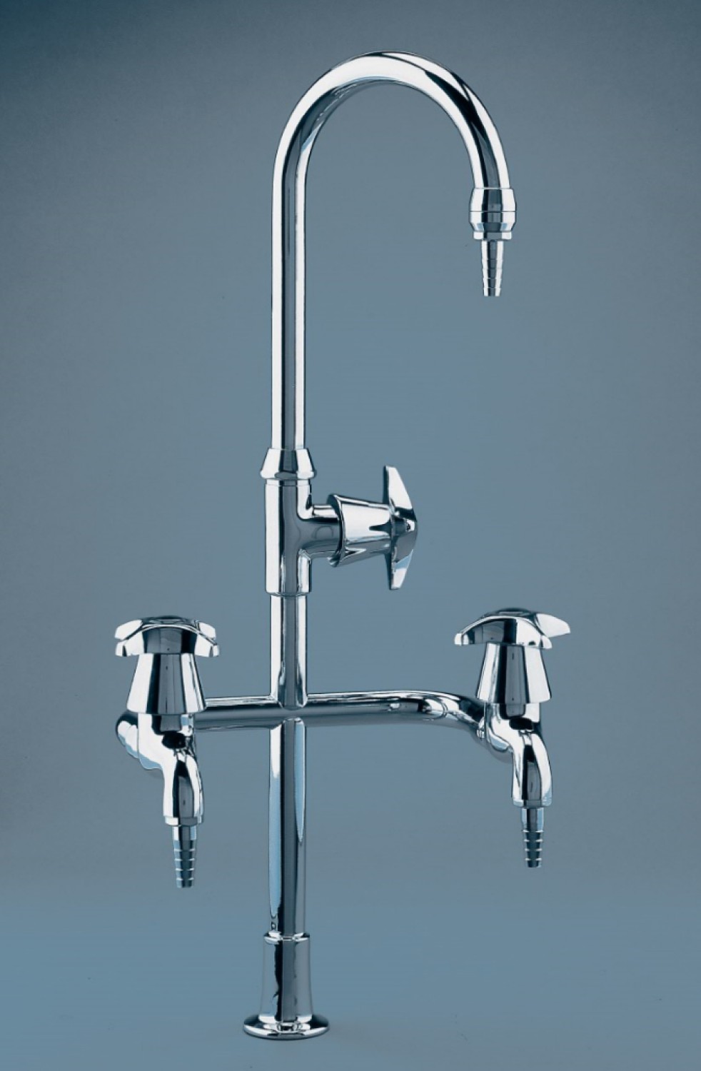 CB | LB19 Single Hob Pillar Tap with Two Bibcocks - Laboratory ...