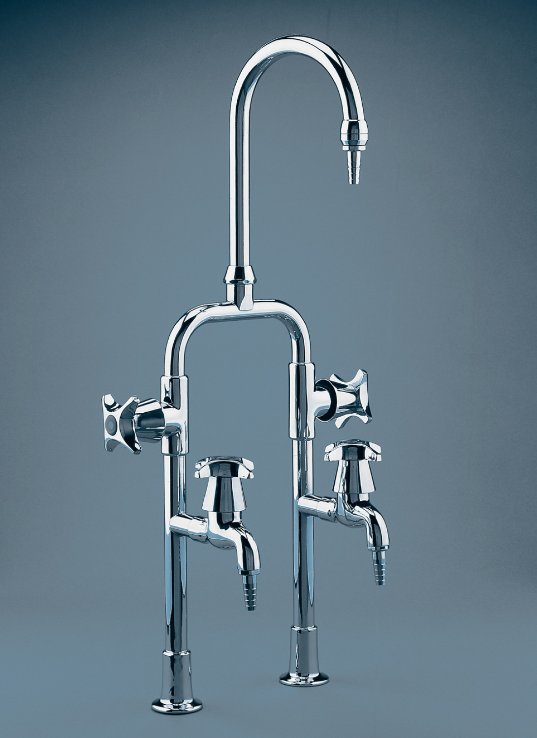 CB | LB33 Double Hob Pillar with Two Bibcocks - Laboratory - Commercial ...