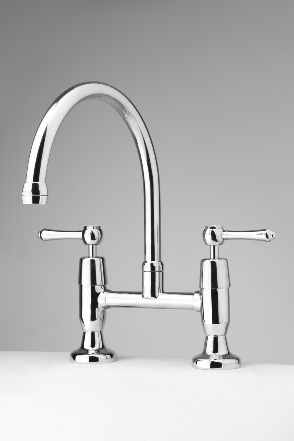 CB | Roulette Lever Exposed Hob Sink Set with Top Taps & Swivel ...