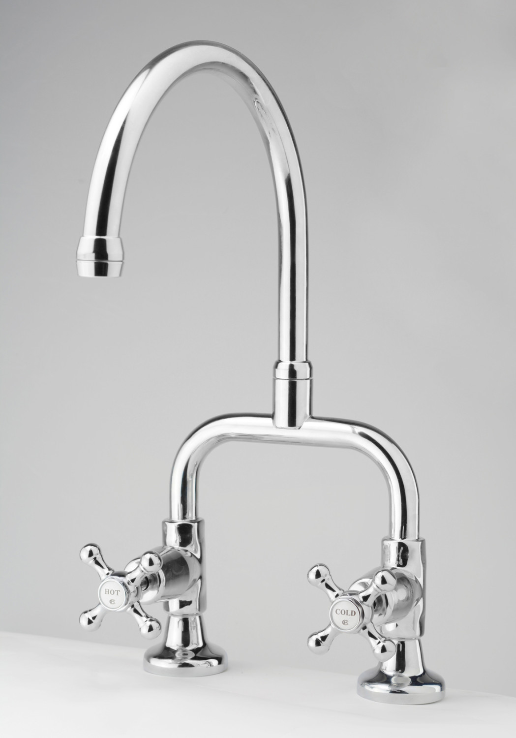 CB | Roulette Exposed Hob Sink Set with Front Taps & Swivel Gooseneck ...