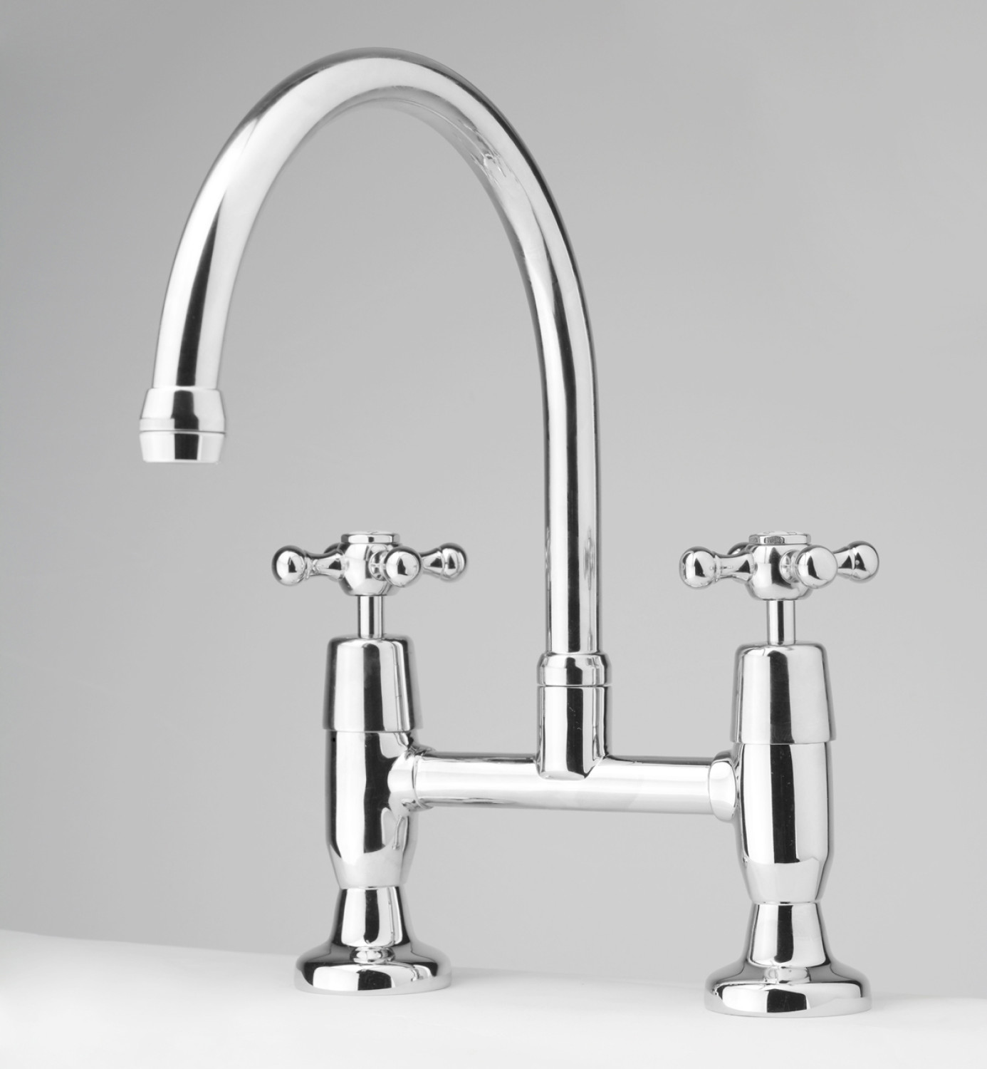 CB | Roulette Exposed Hob Sink Set with Top Taps & Swivel Gooseneck ...