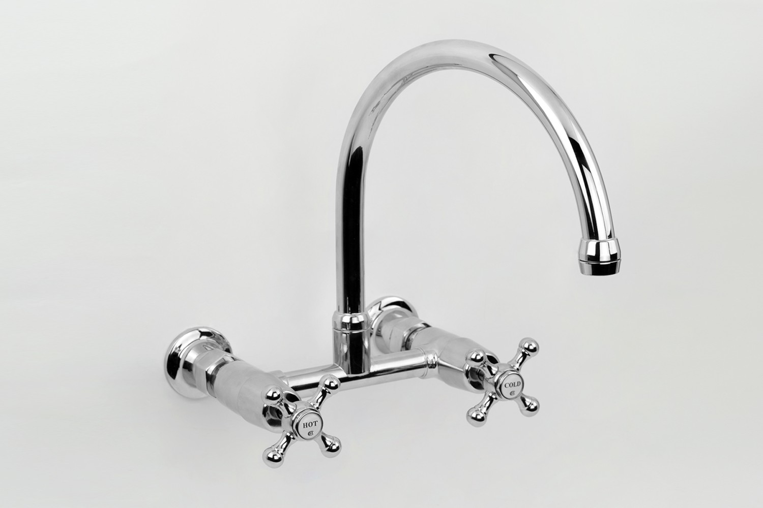 CB | Roulette Exposed Wall Sink Set with Straight Breech & Gooseneck ...