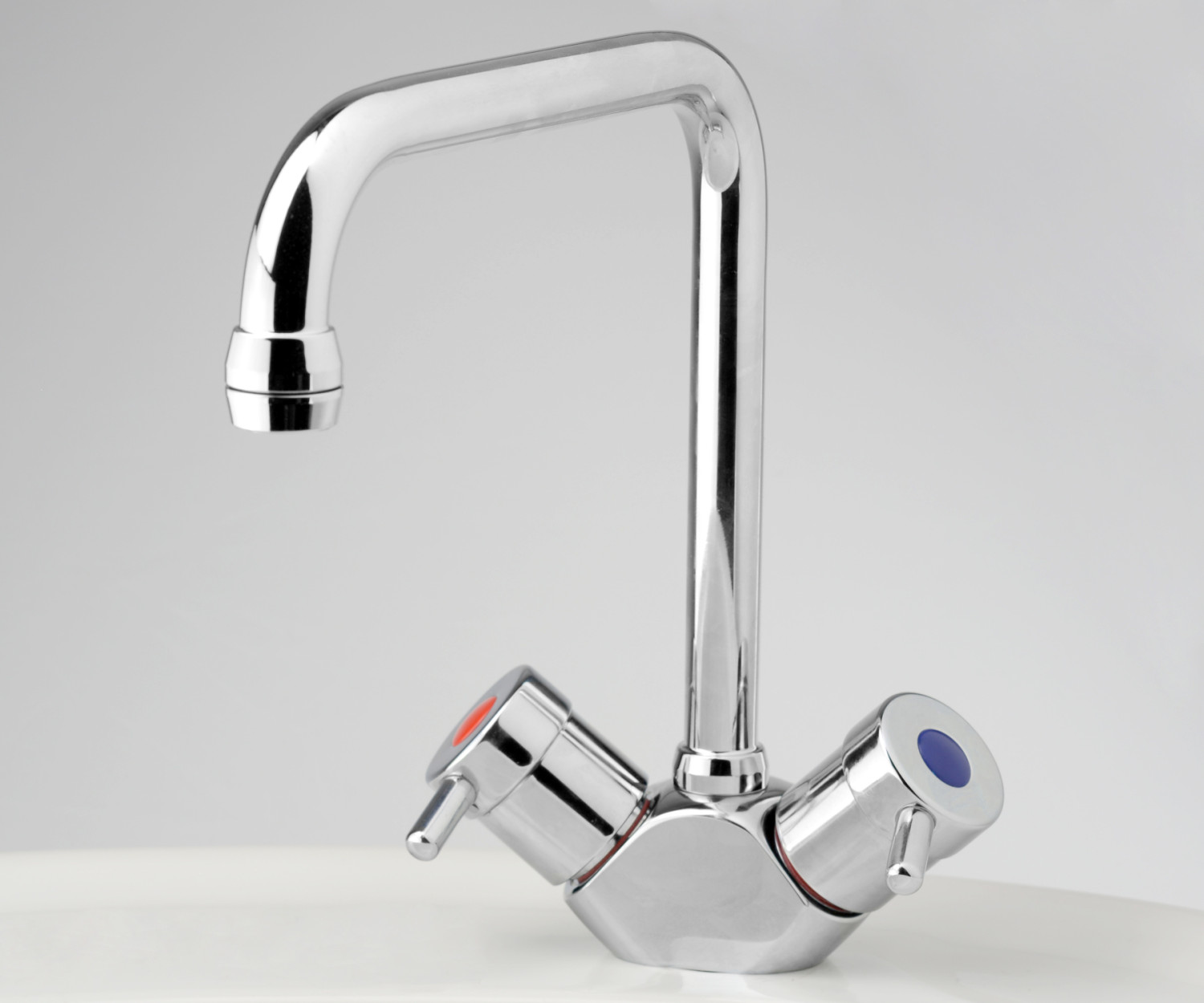 CB | Torrens Lever Sink Duo Mixer with Swivel Square Outlet - Hob Basin ...