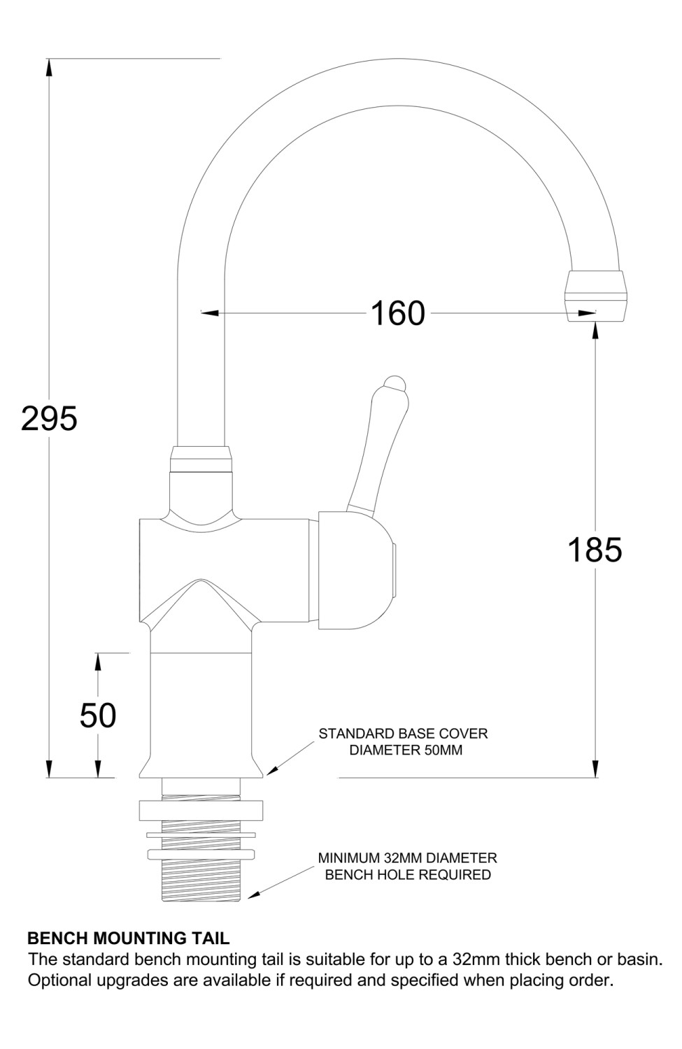 CB | Roulette Lever Flick Mixer with Medium Gooseneck Outlet - Roulette ...