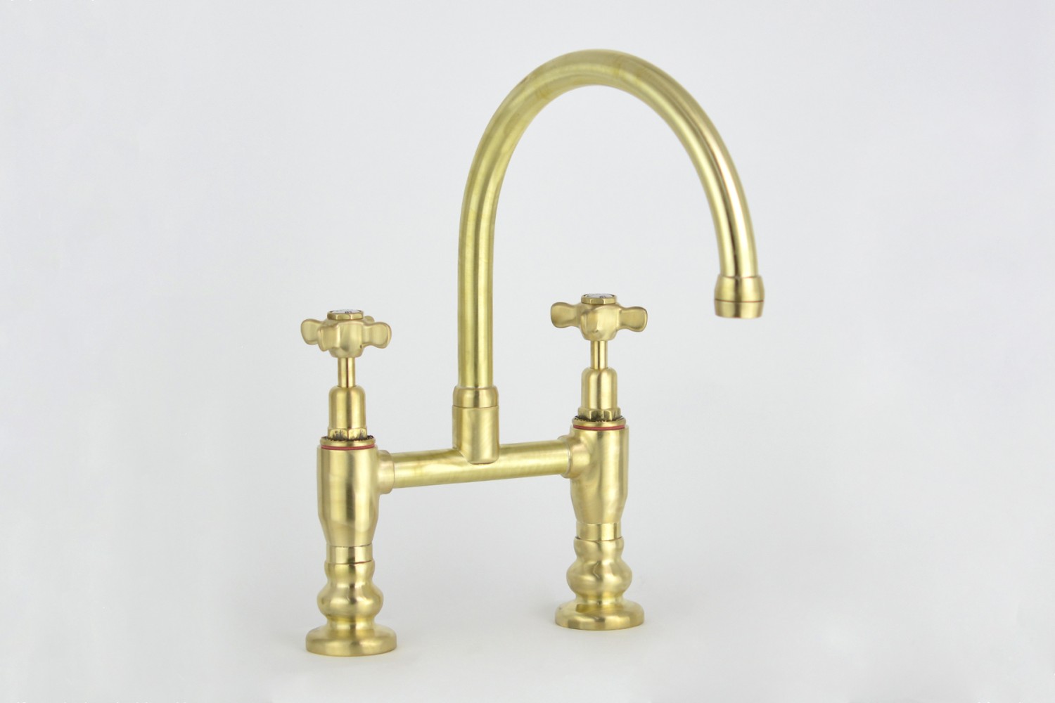 CB | Heritage Exposed Hob Sink Set with Top Taps & Swivel Gooseneck ...