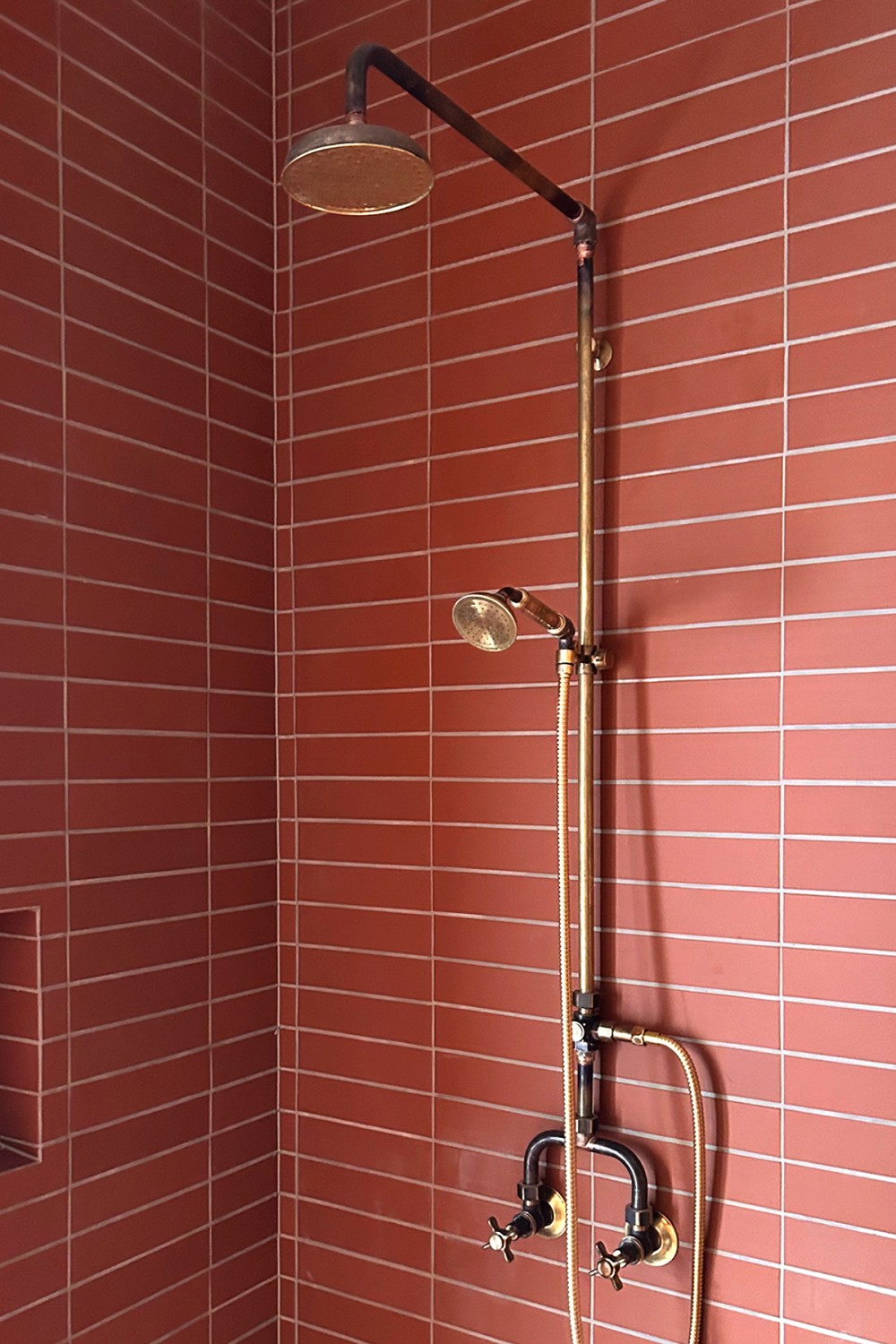 CB | Heritage Alcove Shower Set with Handshower & 1.5m Hose - Exposed ...