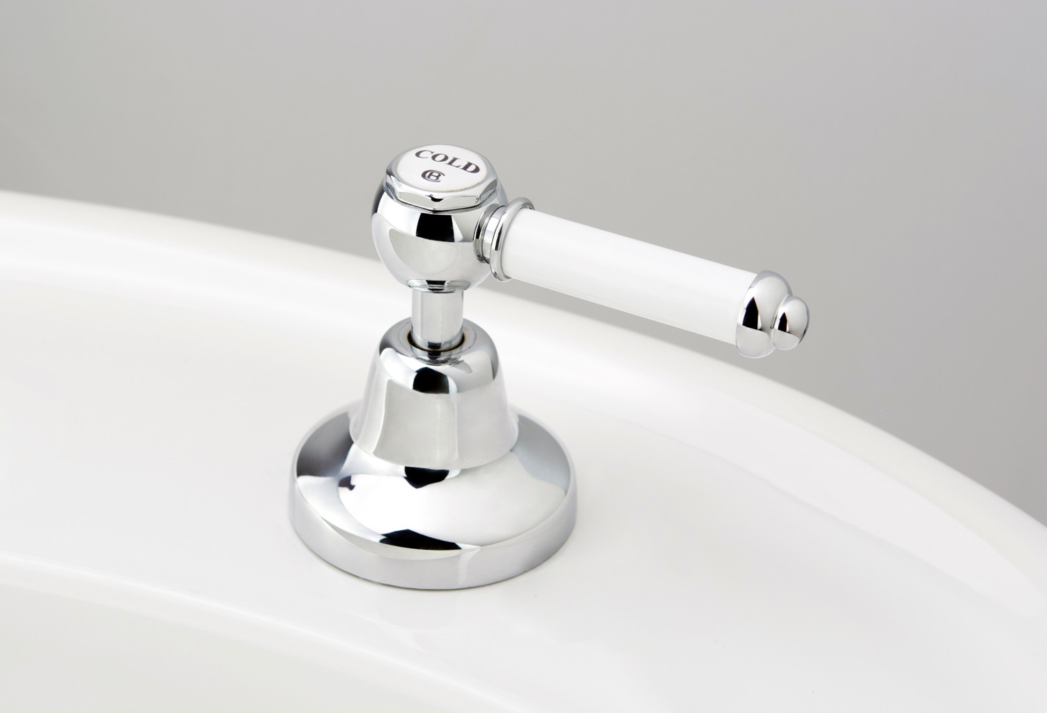 CB | Roulette Lever Forward Bowl Sink Set Top Assembly - Bib, Pillar ...