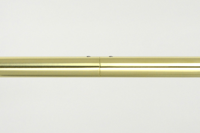 CB | Rectangular Rail with Two Ceiling Supports - Shower Curtain Rails ...