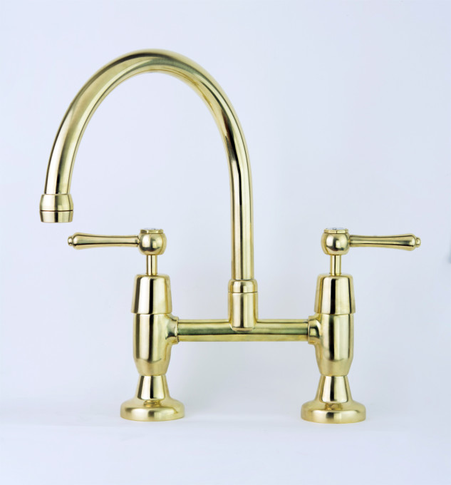 CB | Roulette Lever Exposed Hob Sink Set with Top Taps & Swivel ...